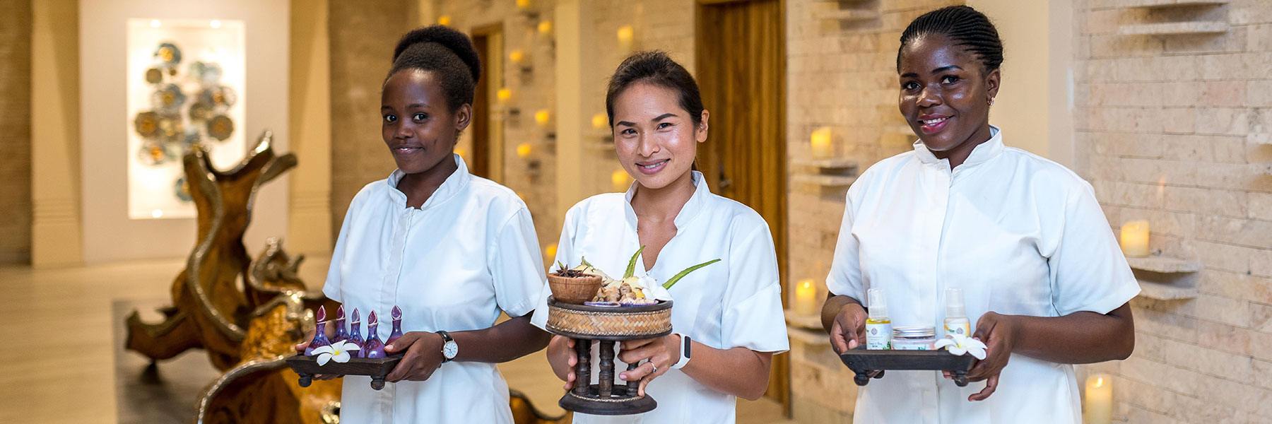 Luxury Spa Services at Royal Zanzibar Resort
